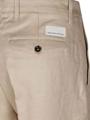 NINE:INTHE:MORNING Logo Trousers - Beige