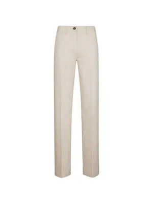 NINE:INTHE:MORNING Logo Trousers - Beige