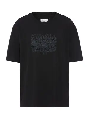 MAISON MARGIELA Numerical T-shirt - Black