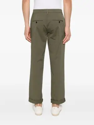 DONDUP Regular Chino Gaubert Trousers - Green