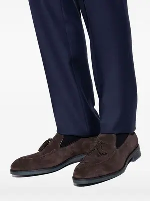 Paul Smith Suede Leather Loafers - Brown