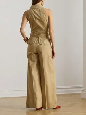 Ralph Lauren Sleeveless Jumpsuit - Beige