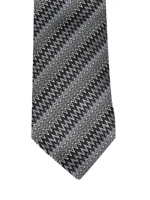 Missoni Printed Neck Tie - Black