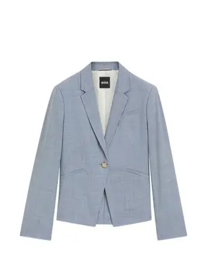 BOSS Single-breasted Blazer - Grey