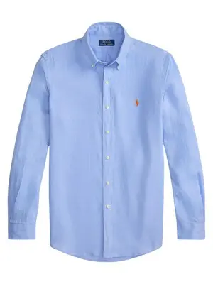 Polo Ralph Lauren Linen Shirt - Sky Blue
