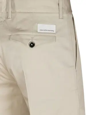 NINE:INTHE:MORNING Trousers With Logo - Beige