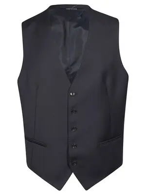 Tagliatore Suit With Vest - Blue