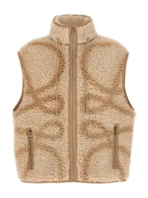 Loewe Anagram Wool Vest - Beige