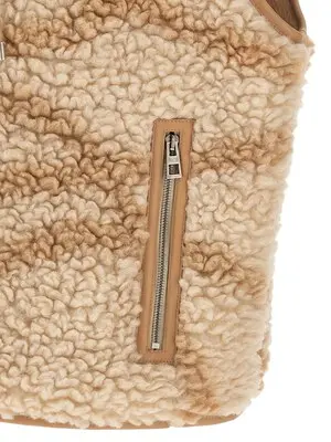 Loewe Anagram Wool Vest - Beige