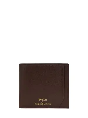 Polo Ralph Lauren Wallet With Logo - Brown