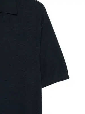 Boglioli Short-sleeved Polo Shirt - Blue