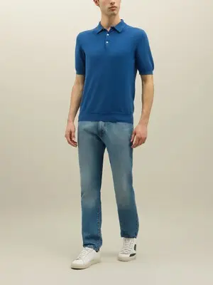 Boglioli Short-sleeved Polo Shirt