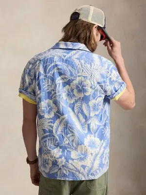 Polo Ralph Lauren Tropical Print Shirt - Blue