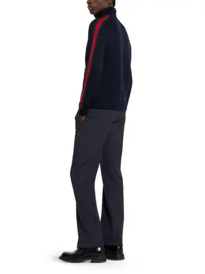 Gucci Wool Zip-up Jacket - Blue