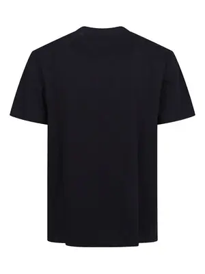 C.P. COMPANY Logo Cotton T-shirt - Blue