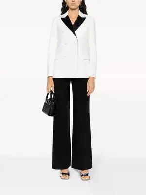 TWINSET Oval-t Chain Wide-leg Trousers