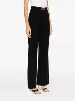 TWINSET Oval-t Chain Wide-leg Trousers