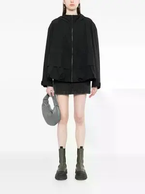 JNBY Drawstring-hem Hooded Jacket - Black