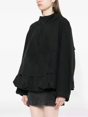 JNBY Drawstring-hem Hooded Jacket - Black