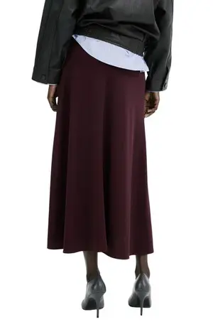 Mango Fine Knit Midi Skirt