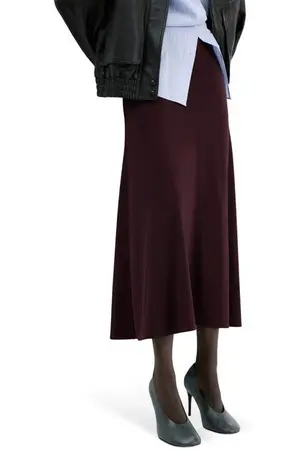 Mango Fine Knit Midi Skirt