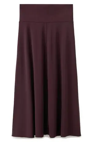 Mango Fine Knit Midi Skirt