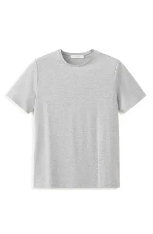 Mango Short Sleeve Pajama T-shirt - Light/pastel Grey