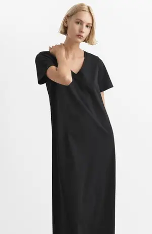 Mango Short Sleeve Cotton Nightgown
