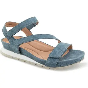 Jambu Liza Casual Wedge Sandal - Denim