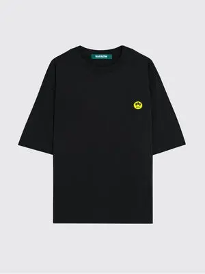 BARROW Cotton T-shirt With Logo - Black 1