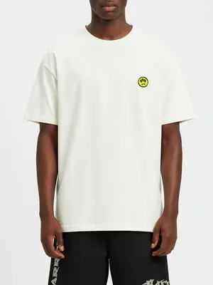 BARROW Cotton T-shirt With Logo - White