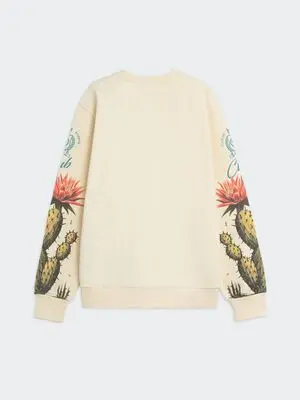 BARROW Crewneck Cotton Sweatshirt With Graphic Prints
