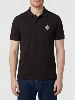 Lacoste Cotton Polo Shirt With Logo - Brown