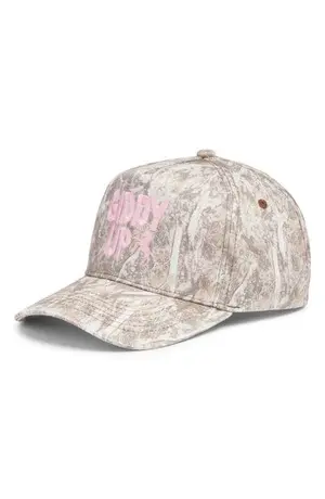 FRIDAY FEELIN’ Cotton Twill Baseball Cap - Camo