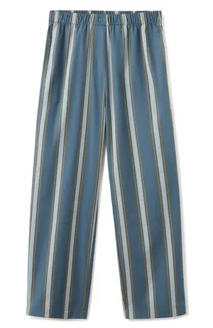 Mango Stripe Cotton Pajama Pants