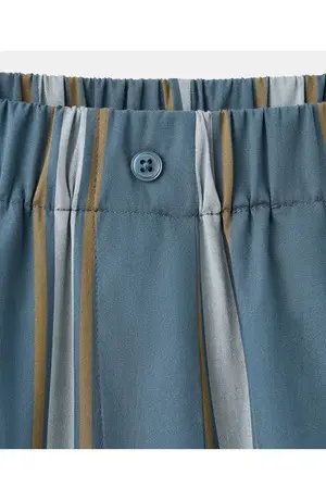 Mango Stripe Cotton Pajama Pants
