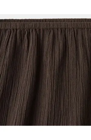Mango Flowy Cotton Gauze Shorts