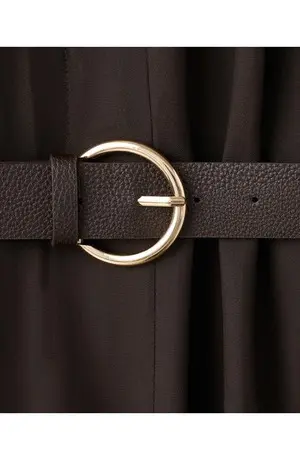 Mango Cap Sleeve Belted Jumpsuit