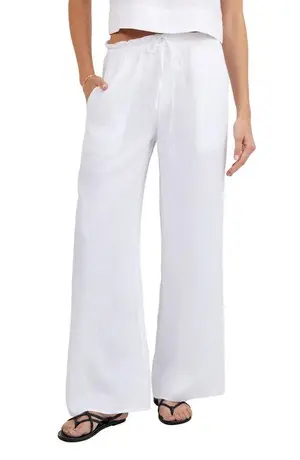 Bella Dahl Ruffle Pants For Women