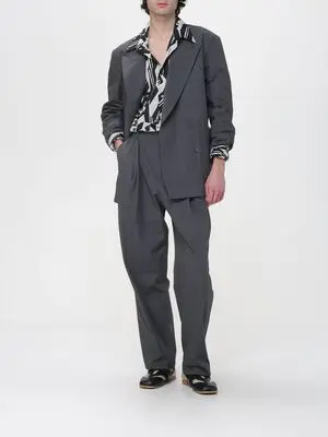 Dries Van Noten Double Breasted Blazer - Black
