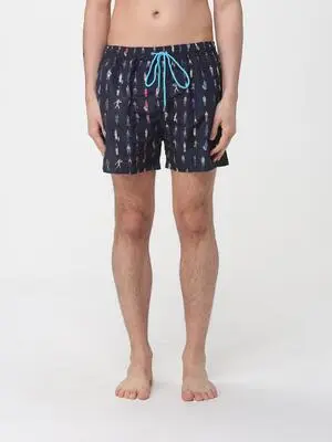 Paul Smith Printed Swimsuit - Blue