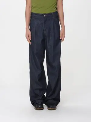 Dries Van Noten Wide Leg Jeans - Blue