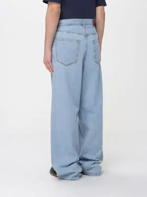 Dries Van Noten Wide Leg Jeans - Denim