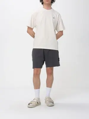 Stone Island Cotton Sports Shorts - Grey