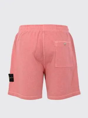 Stone Island Cotton Sports Shorts - Pink