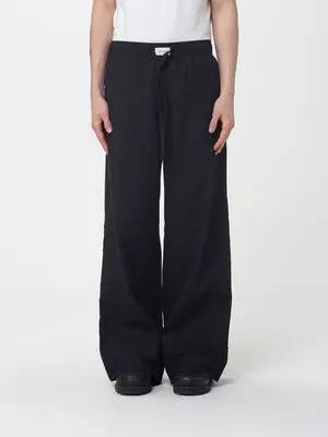 ENTIRE STUDIOS Jersey Wide Leg Trousers - Black