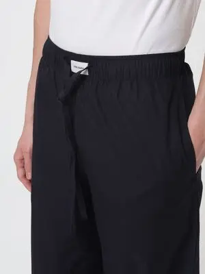 ENTIRE STUDIOS Jersey Wide Leg Trousers - Black