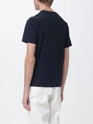 Peuterey Cotton Blend T-shirt With Logo - Blue