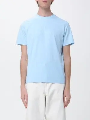 Peuterey Cotton Blend T-shirt With Logo - Gnawed Blue