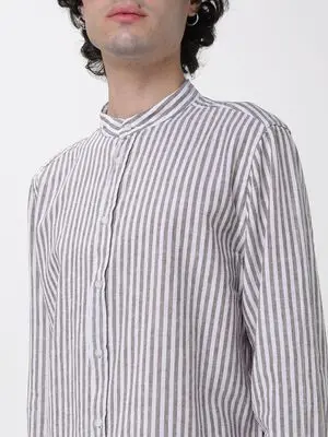 MANUEL RITZ Linen And Cotton Casual Shirt